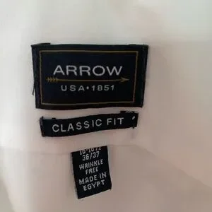 Arrow | Shirts | Arrow Mens White Dress Shirt | Poshmark